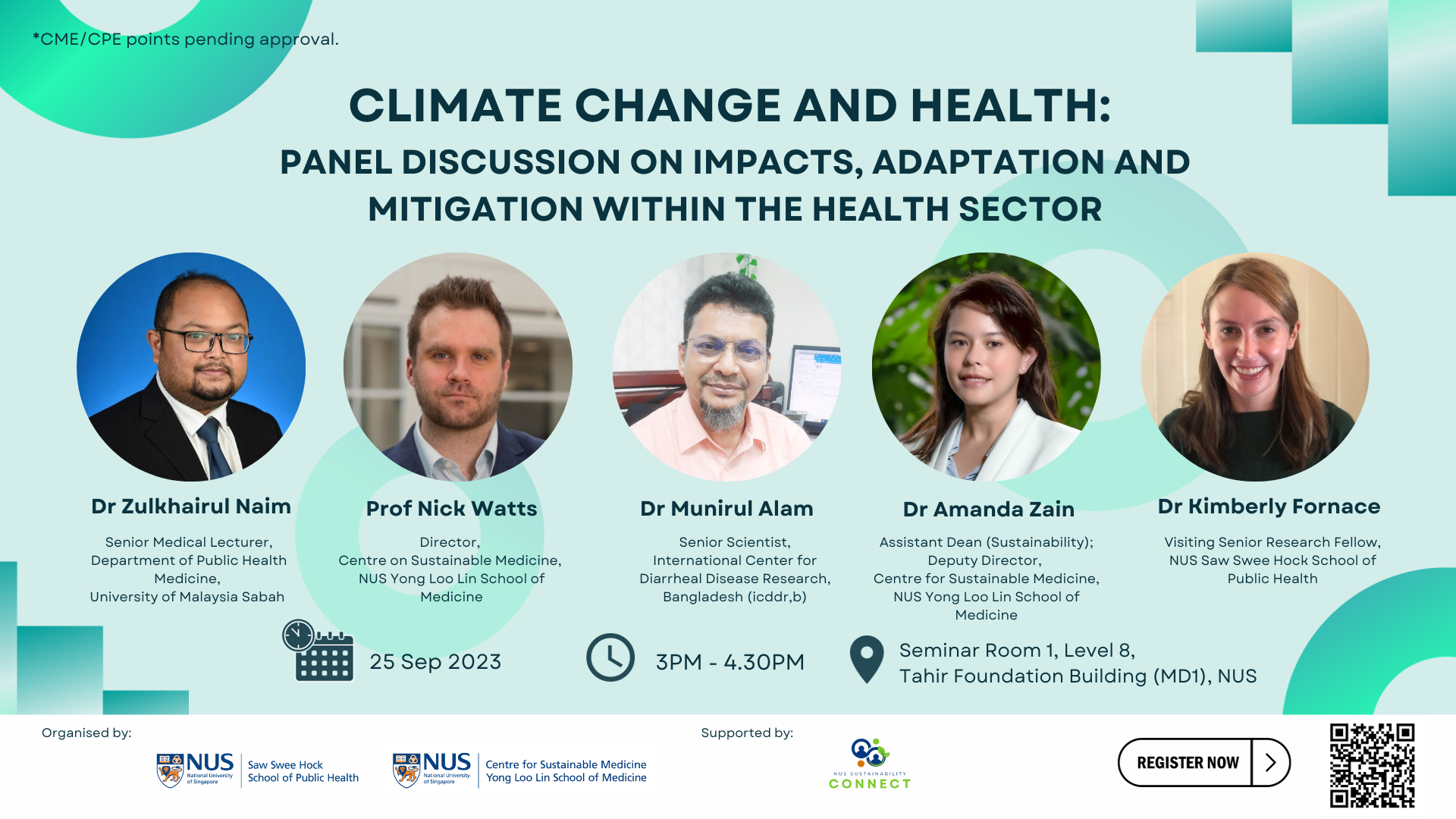 Climate Change and Health: Panel Discussion on Impacts, Adaptation and ...