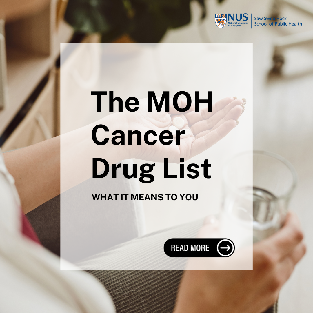 The MOH Cancer Drug List: What it means to you - Saw Swee Hock School ...
