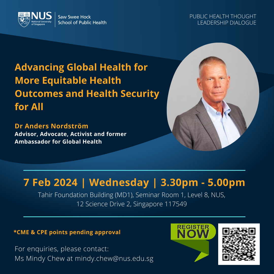 Advancing Global Health for More Equitable Health Outcomes and Health ...