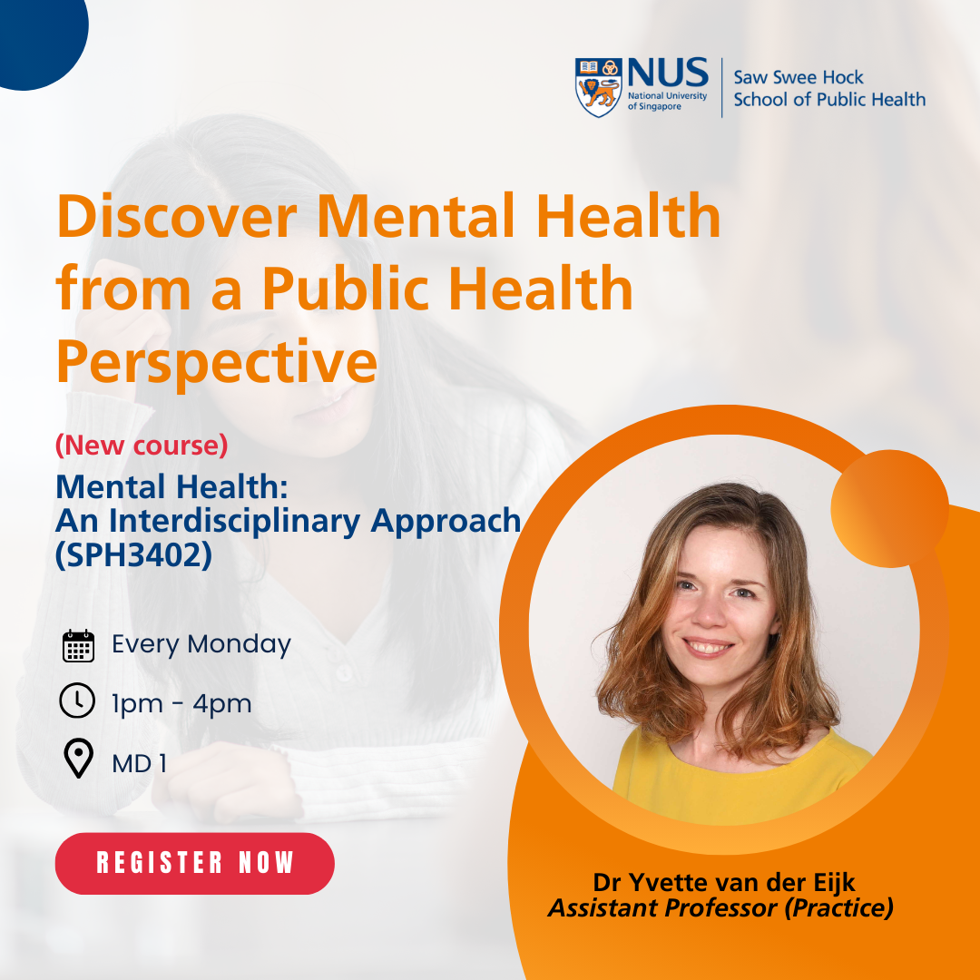 Register for Mental Health: An Interdisciplinary Approach (SPH3402 ...