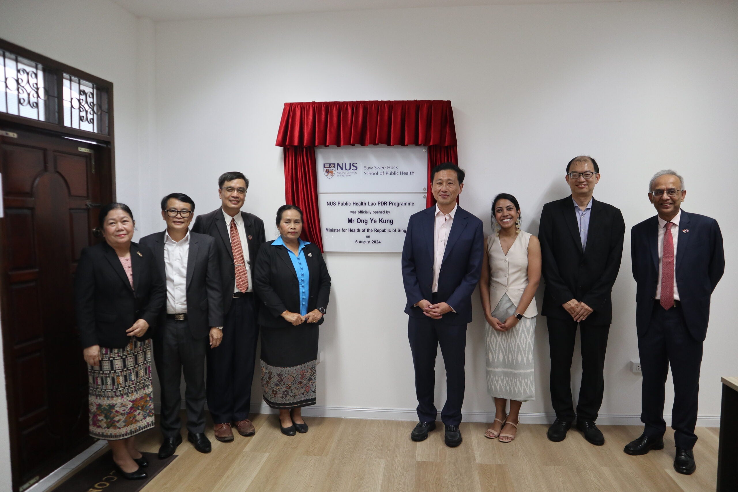 Official Opening of NUS Public Health Lao PDR Programme by Minister Ong ...