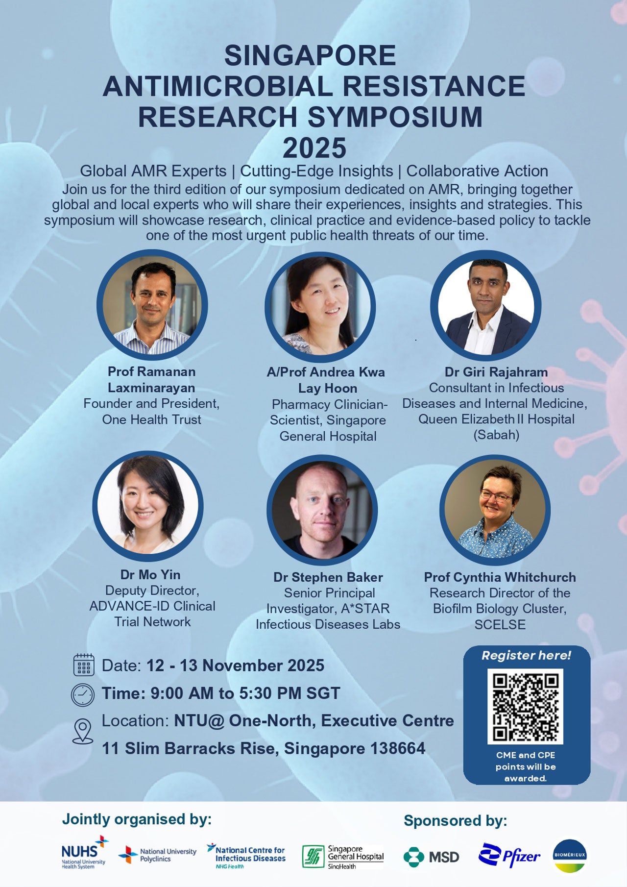 Singapore Antimicrobial Resistance Research Symposium - Saw Swee Hock School of Public Health